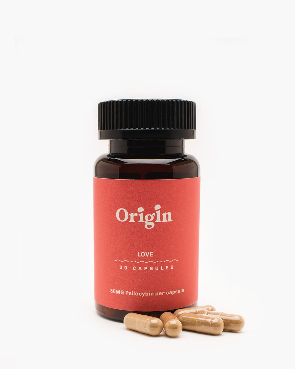 Love Capsules (50mg-200mg) - Origin Mushrooms Official Site