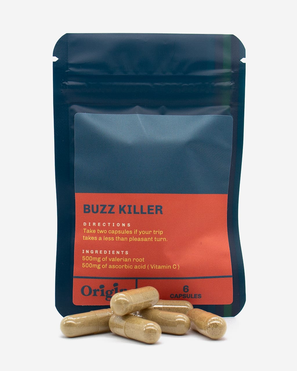 Buzz Killer - Trip Stopping Capsules - Origin Mushrooms Official Site
